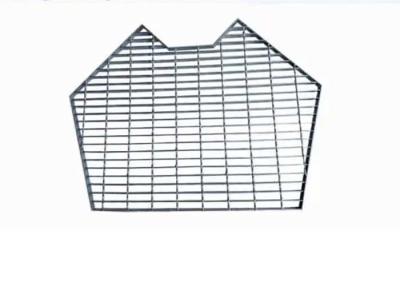 China Custom Irregular Steel Grating with 20-75mm Bearing Bars for Industrial Platforms, Well Covers and Walkways for sale