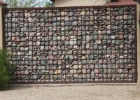 China 1m-5m Width PVC Coated Gabion Noise Barrier with 1-5mm Wire Diameter for Highway and Railway Sound Control for sale