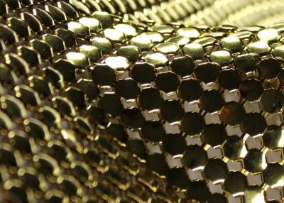 China Aluminum Scale Mesh Curtain 3-10mm Sequin Size with Fireproof and Rust-Resistant Properties for Decorative Applications for sale