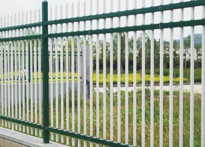 China Hot Dip Galvanized Steel Garrison Fence 0.8-3m Height Anti-Corrosion Security Fencing for sale