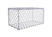 China 2.0mm Double Twisted Hexagonal Gabion Mesh for River Protection - 60×80 to 120×150 Mesh Sizes for sale