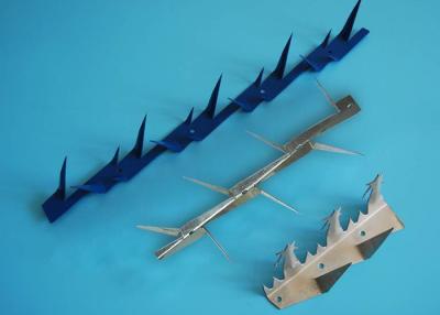 China Anti Climb PVC Coated Wall and Fence Spikes - 0.8-2mm Thickness, 1-2m Length Options for sale