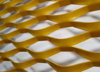China Powder Coated Aluminium Expanded Metal Mesh For Building Cladding Facade for sale