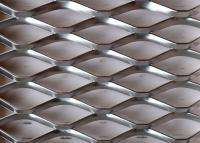 China Lightweight Aluminum Expanded Metal Mesh 0.5-2mm Thickness for Decoration for sale