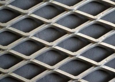 China Galvanized Steel Expanded Metal Mesh 4x8ft 0.312in Thick Diamond Pattern for sale