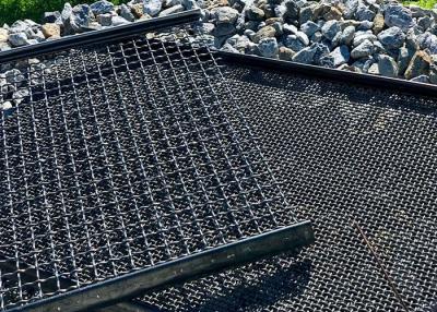 China 0.71mm Low Carbon Steel Crusher Screen Mesh for Mining Quarry Aggregate for sale