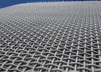 China Plain Crimped Woven Wire Mesh 5mm for Vibrating Screen with Hooks High Tensile for sale