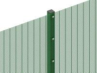 China 358 High Security Mesh Fence Panel 76.2mm x 12.7mm Hot Dipped Galvanized PVC Coated Anti-Climbing for sale