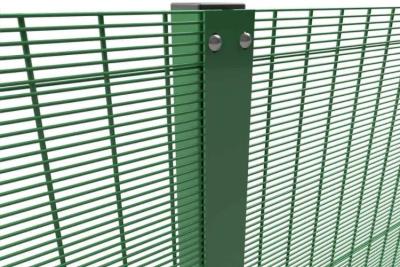 China 2D 358 Anti-Climb Security Fence with 6mm Vertical Wires and 4mm Double Horizontal Wires for High Protection Areas for sale
