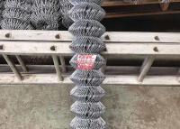 China 1.2mm Galvanized Iron Chain Link Fencing Rolls - 0.5-5.0m Width, 1-50m Length for Industrial & Security Applications for sale