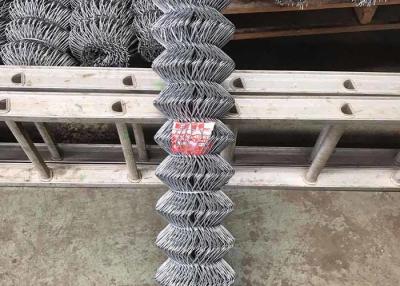 China 1.2mm Galvanized Iron Chain Link Fencing Rolls - 0.5-5.0m Width, 1-50m Length for Industrial & Security Applications for sale