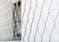 China SS316 Stainless Steel Cable Net for Stair Railings - 1.0-4.0mm Wire Diameter, 30-70mm Mesh Openings for sale