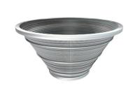 China Stainless Steel Wedge Wire Basket 150 Microns 500mm Diameter for Centrifuge Filtration and Dewatering for sale