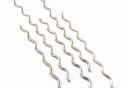 China 0.9mm Round Crimped Steel Fiber 35mm Length 1200MPa Tensile Strength for Concrete Reinforcement for sale