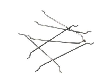 China Hooked End 1.0mm Steel Fiber with 1100 MPa Tensile Strength for Concrete Reinforcement for sale