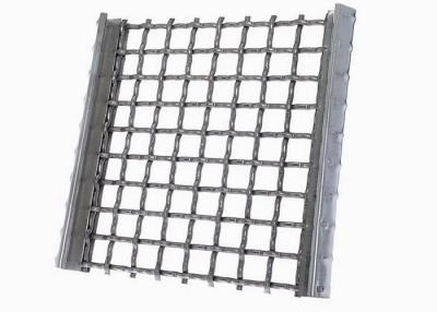 China Square Vibrating Screen Mesh 1-100mm Opening High Tensile Steel for Mining & Quarrying for sale