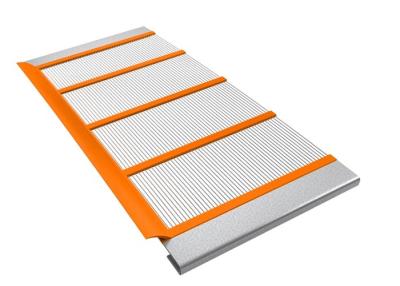 China PU Support Harp Wire Self-Cleaning Screen Mesh 1.2-10mm Wire Diameter for Mining and Aggregate Processing for sale