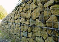 China Triple Twist Hexagonal Woven Mesh Gabion Baskets 2.0x1.0x1.0m with 80x100mm Mesh for Channel Protection for sale