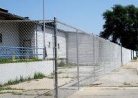 China Commercial Chain Link Fence 6 ft Height 2 in Mesh for Large Area Security for sale