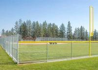 China 50mm 9 Gauge Chain Link Fencing for Baseball and Softball Fields 2.4m Height for sale