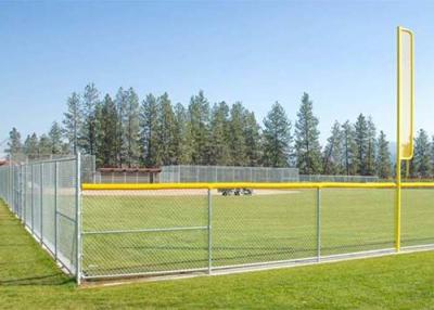China 50mm 9 Gauge Chain Link Fencing for Baseball and Softball Fields 2.4m Height for sale