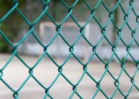 China 1800mm Wide PVC Coated Chain Link Fencing Mesh - 2.5mm Diameter, 50mm Mesh, 10-30m Rolls for sale