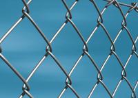 China 4mm Diameter Galvanized Chain Link Fence 0.5-6.0m Height with ASTM A392 Zinc Coating for Industrial Security for sale