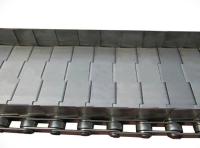 China Hot Dipped Galvanized Chain Plate Conveyor Belt with 2.0 mm Side Plate Thickness and 38.1-152.4 mm Height Options for sale