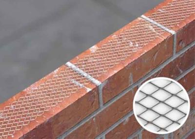 China Galvanized Steel Brick Reinforcement Mesh 15x25mm Diamond Hole 0.3-0.5mm for sale
