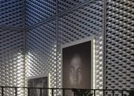 China Aluminum Expanded Metal Mesh 0.8mm Thickness for Interior Wall Decoration for sale