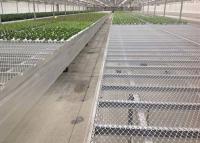 China Carbon Expanded Steel Mesh for Greenhouse Shelves and Benches 1.5mm Thick Hot Dip Galvanized for sale