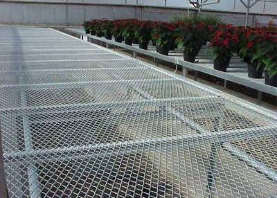 China Stainless Steel Expanded Metal Mesh 2-8 ft Width Custom Thickness 34-70% Open Area for sale