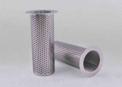 China Perforated Filter Basket Strainer SS304 5um 5000um Smooth Surface Firm Structure for sale