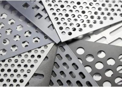 China Galvanized Perforated Wire Mesh 5-100mm Holes 1.2-3m Length for sale