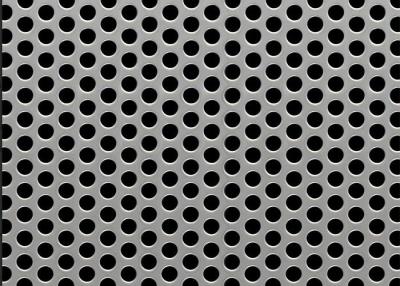 China Staggered Center Perforated Metal Sheets ASTM B209 Standard Various Materials Open Area 5% to 79% for sale