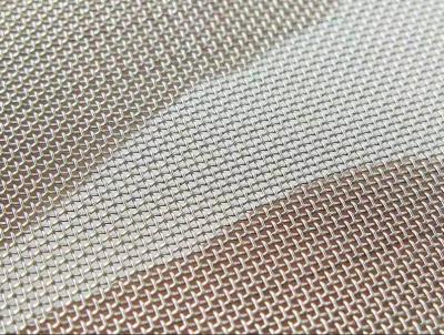 China Stainless Steel 316L Woven Wire Mesh 2 to 625 Mesh for Industrial Filtration for sale