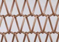 China Stainless Steel 304 Straight Rod Architectural Spiral Mesh 6m Width for Decoration for sale