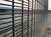 China 358 Anti-Climb Rigid Mesh Security Fencing - 76.2mm x 12.7mm Mesh, 500-550 MPa Strength for sale