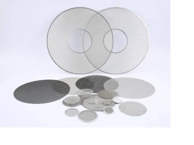 China Round Stainless Steel 304 Filter Disc 5-3000mm for Industrial Filtration for sale