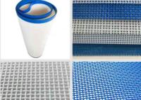 China Polyester Square Hole Mesh Conveyor Belt 3000mm Wide with USFDA Approval for Printing & Textile Industry for sale
