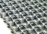 China Stainless Steel 304 Flat Wire Conveyor Belt 3 Inch Width Heavy Duty Industrial for sale