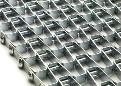 China Stainless Steel 304 Flat Wire Conveyor Belt 3 Inch Width Heavy Duty Industrial for sale