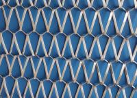 China SS304 36.5mm Spiral Pitch Spiral Weave Metal Conveyor Belt Mesh 1.2mm Wire for sale