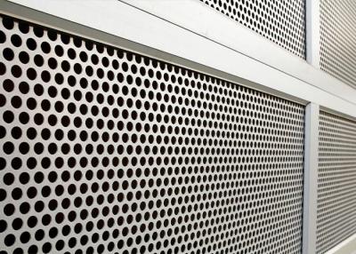 China 2mm Perforated Aluminum Security Screen with 40% Open Area and 750-1200mm Width Options for sale