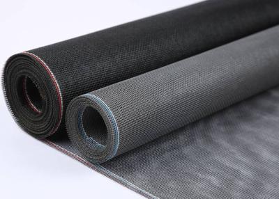China Black Fiberglass Yarn Plain Weave Window Screen Rolls - High Strength Mosquito Protection in 18
