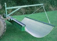 China Stainless Steel Lawn Drag Mat 36-96 Inch Width with 1x1 Mesh Opening for Sports Field Maintenance for sale