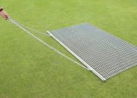 China Hand Drag Mat for Ground Maintenance - 48x48 to 72x72 Inch Sizes with 1x1 Inch Mesh Openings for sale