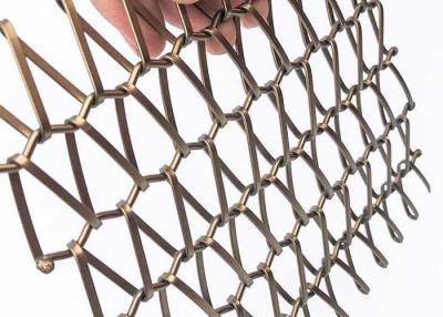 China Stainless Steel Architectural Conveyor Belt 1.2-10mm Wire Diameter for Building Facade Decoration for sale