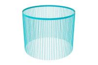 China Anodized Aluminum Decorative Wire Mesh Fireproof High Melting Point 77-100 Pcs/m for sale