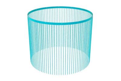 China Anodized Aluminum Decorative Wire Mesh Fireproof High Melting Point 77-100 Pcs/m for sale